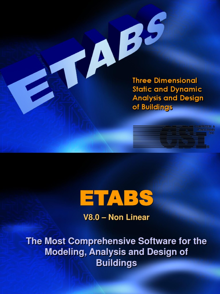 Three Dimensional Static and Dynamic Analysis and Design of Buildings ...