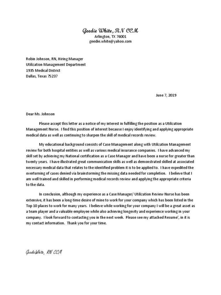 Application Letter Revision | PDF