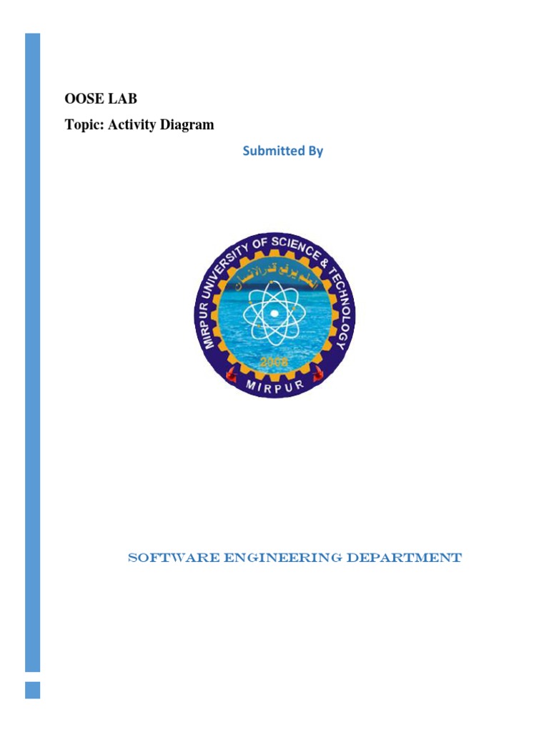 Oose Lab Topic: Activity Diagram: Submitted by | PDF | Systems Science ...