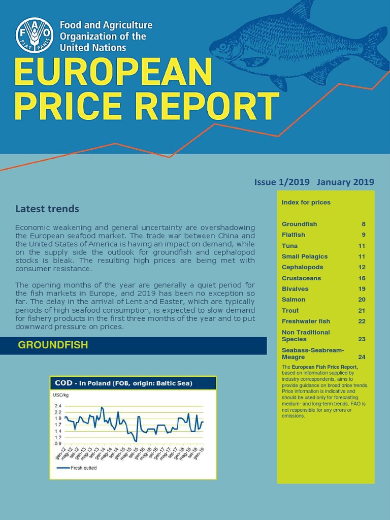 Fish Prices | PDF | Cod | Tuna