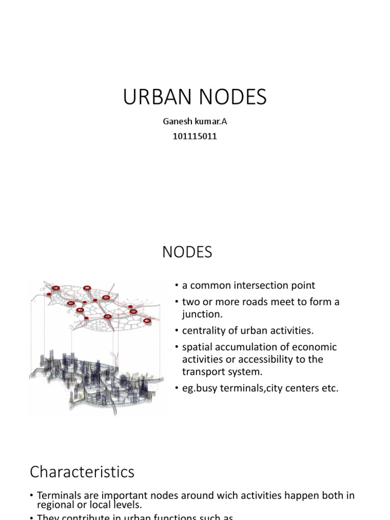 Understanding Urban Nodes in Design | PDF