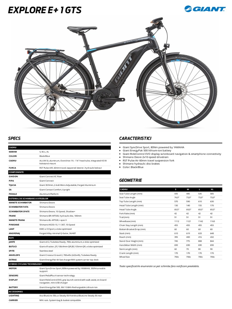 Giant Bicycles Bike 723 PDF | PDF | Land Vehicles | Wheeled Vehicles