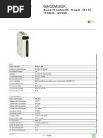 BMXDDI1602 Discrete Input Module Data | PDF | Power Supply | Logic Gate
