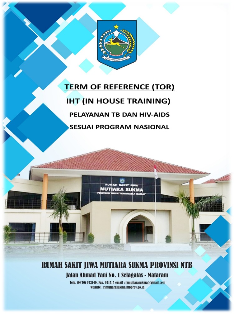 TOR Proposal IHT Tb-Hiv, Geriatri Dan PPRA IHT-1 Edit 3 | PDF