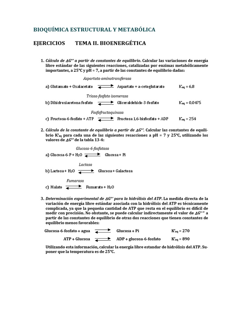 Bioquímica Estructural y Metabólica PDF
