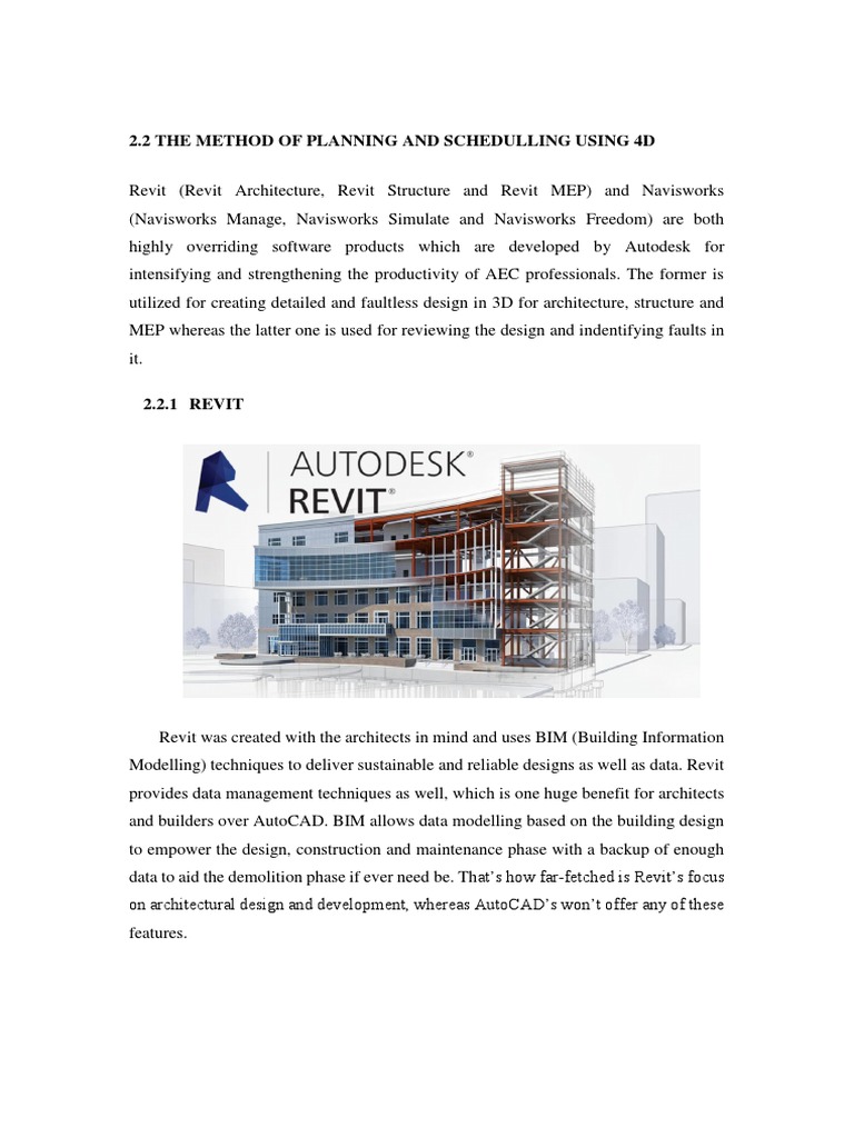 Revit And Naviswork Pdf Autodesk Revit Building Information Modeling
