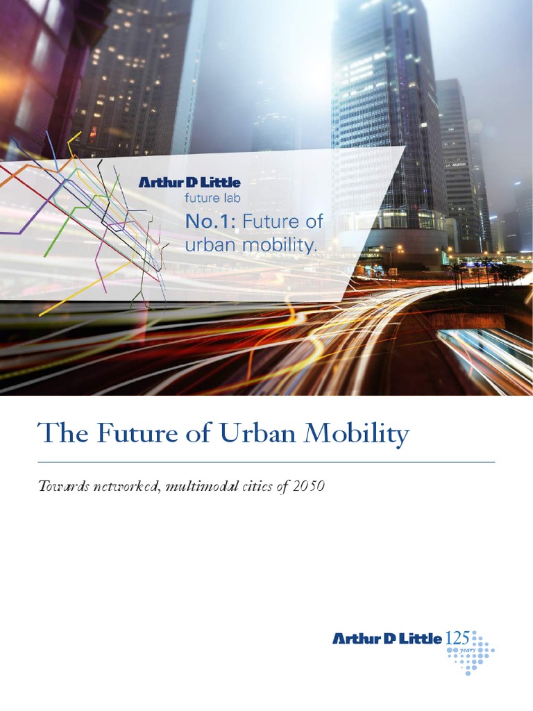 Adl The Future of Urban Mobility Report | PDF | Sustainability ...