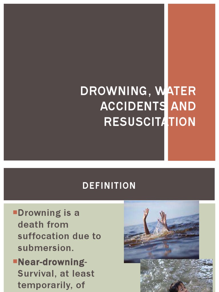 Drowning, Water Accidents and Resuscitation | PDF | Underwater Diving ...