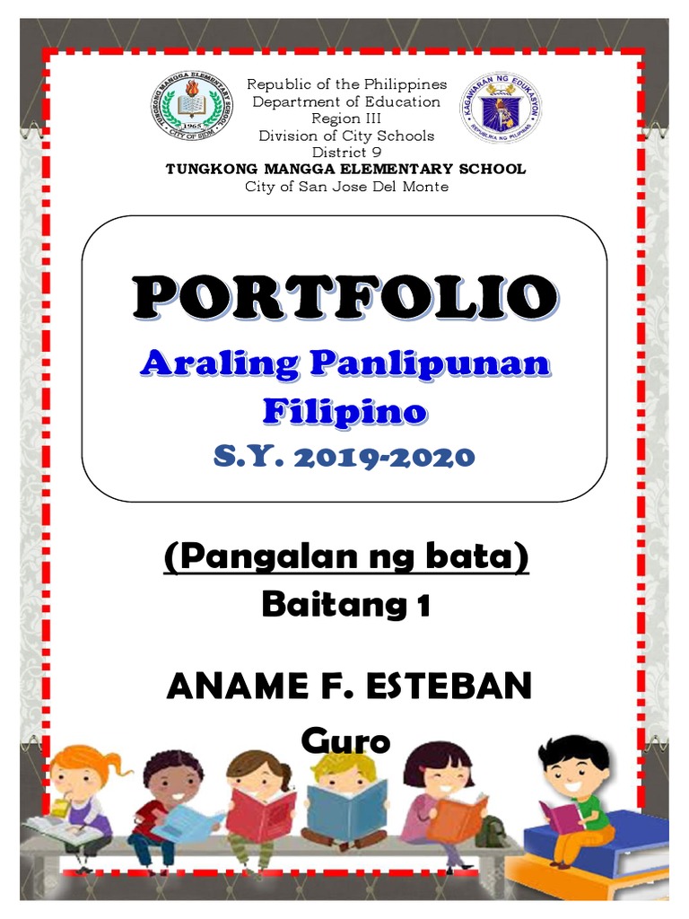 Portfolio Cover Page | PDF