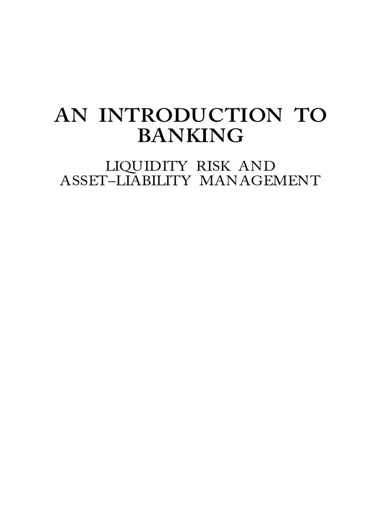 Alm PDF | PDF | Repurchase Agreement | Market Liquidity