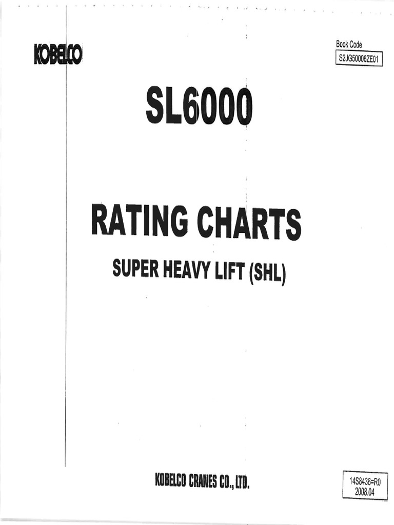 SL6000 SHL Rating Chart | PDF