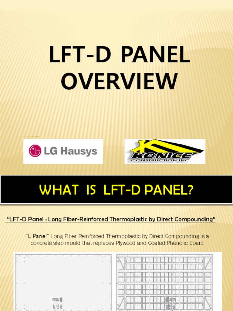 LFTD Panel | PDF | Thermoplastic | Concrete