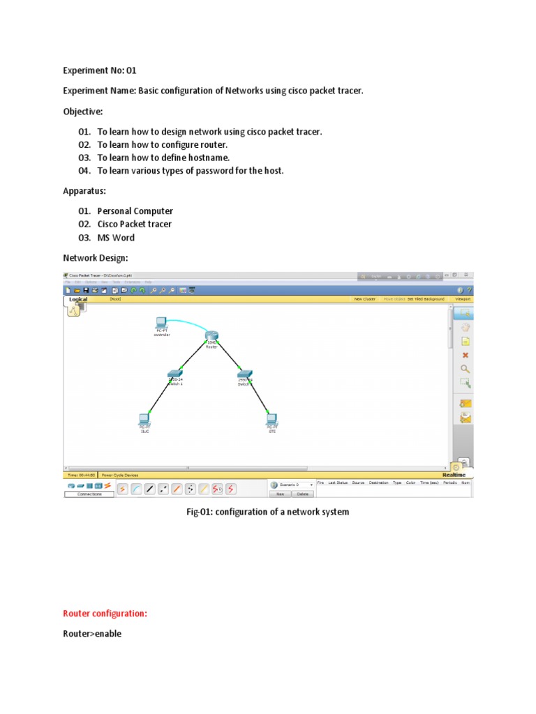 Cns Lab 1 | PDF | Router (Computing) | Networks
