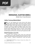 Daftar Nama Kitab Alkitab Lengkap | PDF