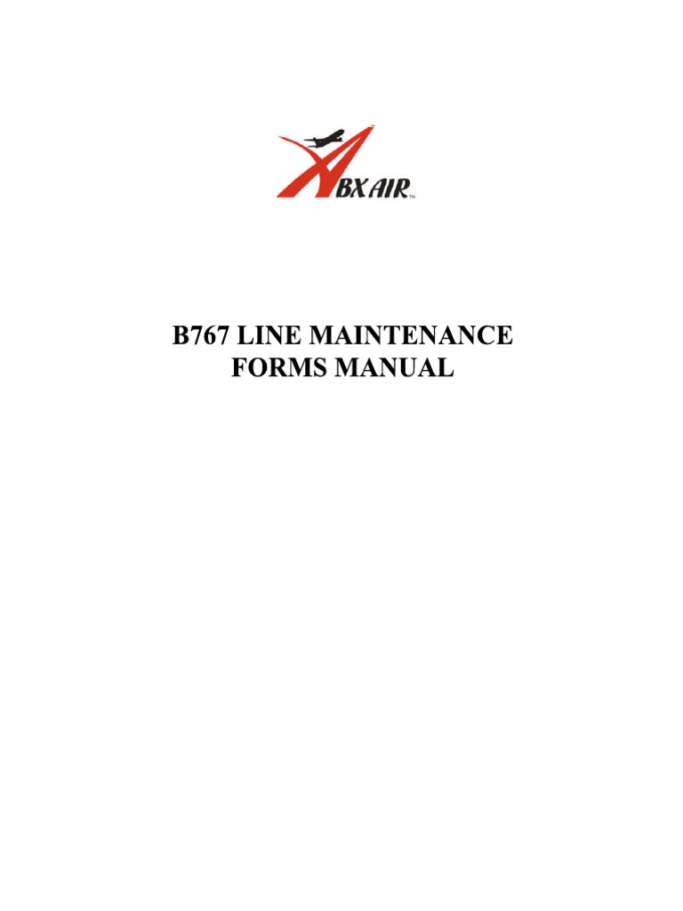 767 Line Maintenance Manual PDF | PDF