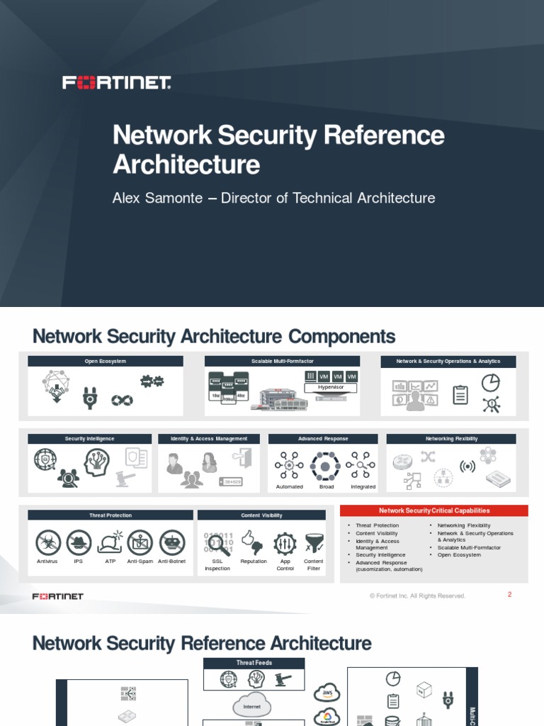 Ra Network Security Reference Architecture | PDF | Cloud Computing ...