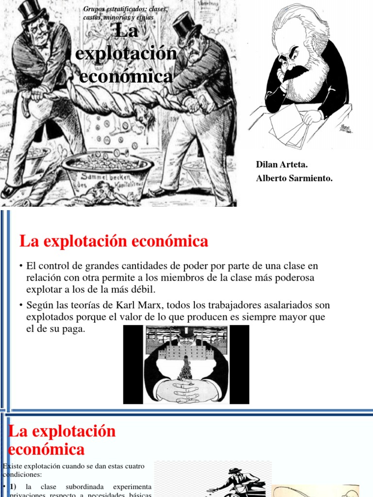 La Explotación Económica | PDF | Explotación del trabajo | Ciencias ...
