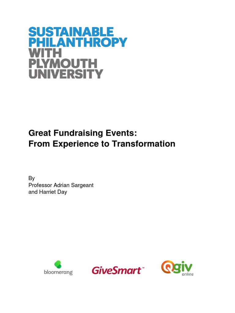 Events Fundraising Final Report | PDF | Fundraising | Motivation