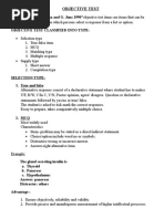 Objective Type Test | PDF | Multiple Choice | Question