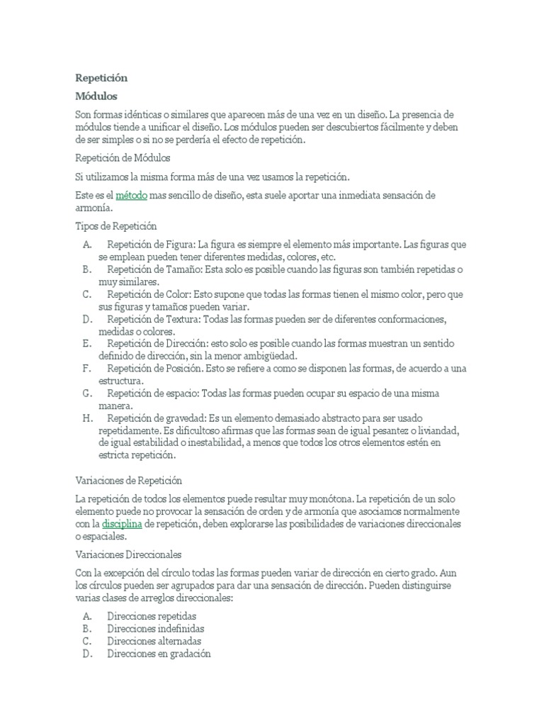 Repetición