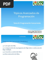 Mapa Conceptual Programacion Concurrente (MultiHilos) | PDF | Hilo (Computación) | Proceso ...
