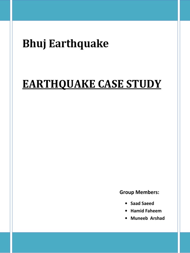 Earthquake Case Study | PDF | Masonry | Earthquakes