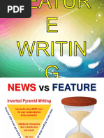 Science Feature Writing Powerpoint | PDF | Journalism | Science