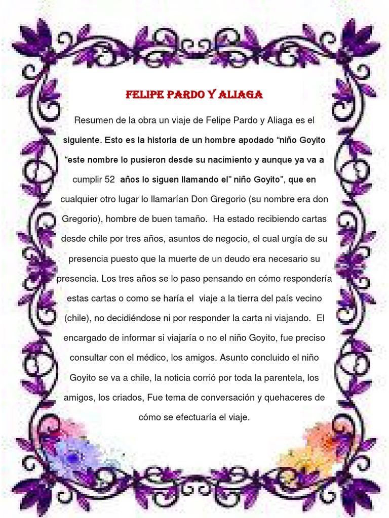 Felipe Pardo y Aliaga | PDF