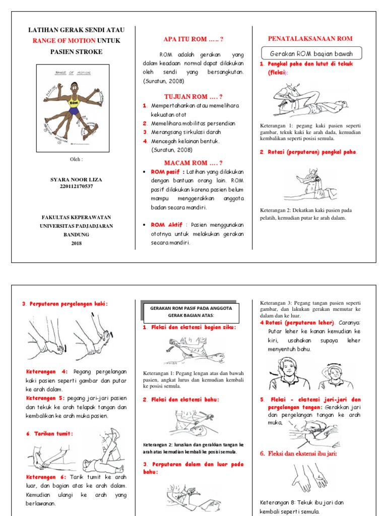 Leaflet Rom Fix | PDF | Pengembangan Diri | Kesehatan Holistik