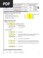 Anchorage Design Spreadsheet ACI 318 19 SI | PDF | Strength Of ...