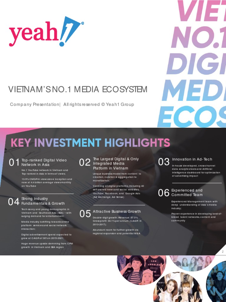 Yeah1 Group Presentation Original | PDF | You Tube | Advertising