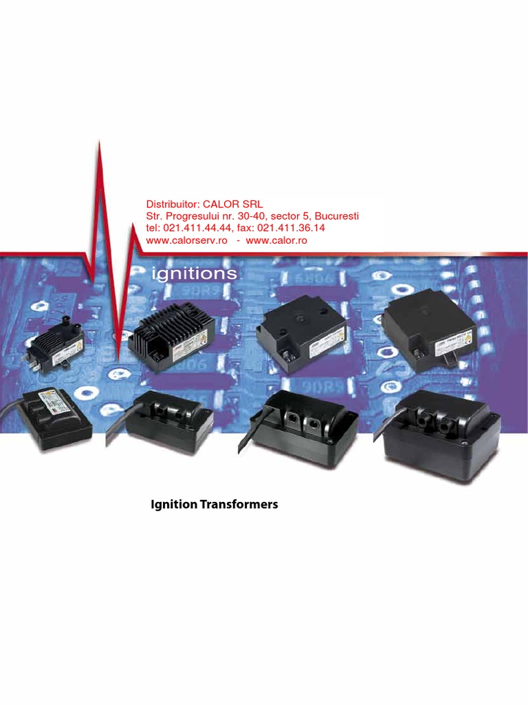 Electronic Ignition Transformers for Oil and Gas Burners: Product ...