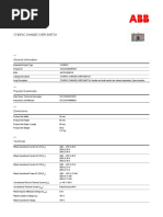 Abb Comuninication Cable For Protection Relay | PDF | Electricity ...