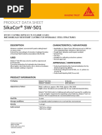 Product Data Sheet: Sikacor® Eg-5 | PDF | Corrosion | Concrete