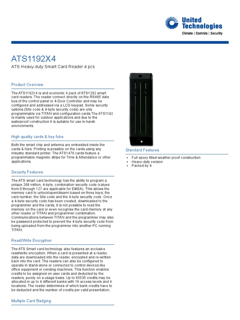 Smart Card Reader | PDF | Smart Card | Electronics