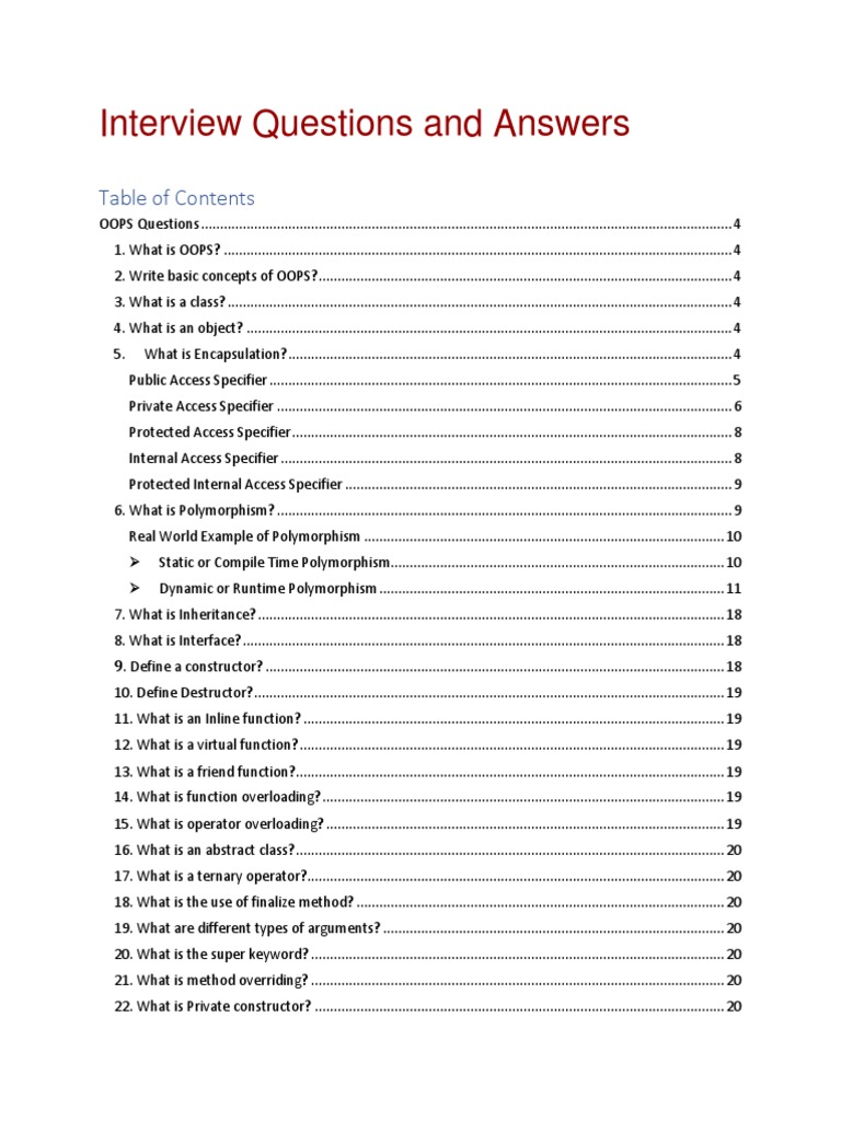 Dot Net Latest Question and Answers | Download Free PDF | Method ...