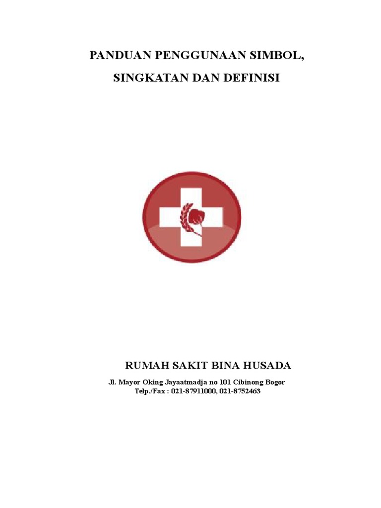 Panduan Penggunaan Simbol, Singkatan Dan Definisi | PDF