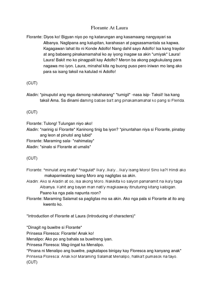 Florante at Laura | PDF