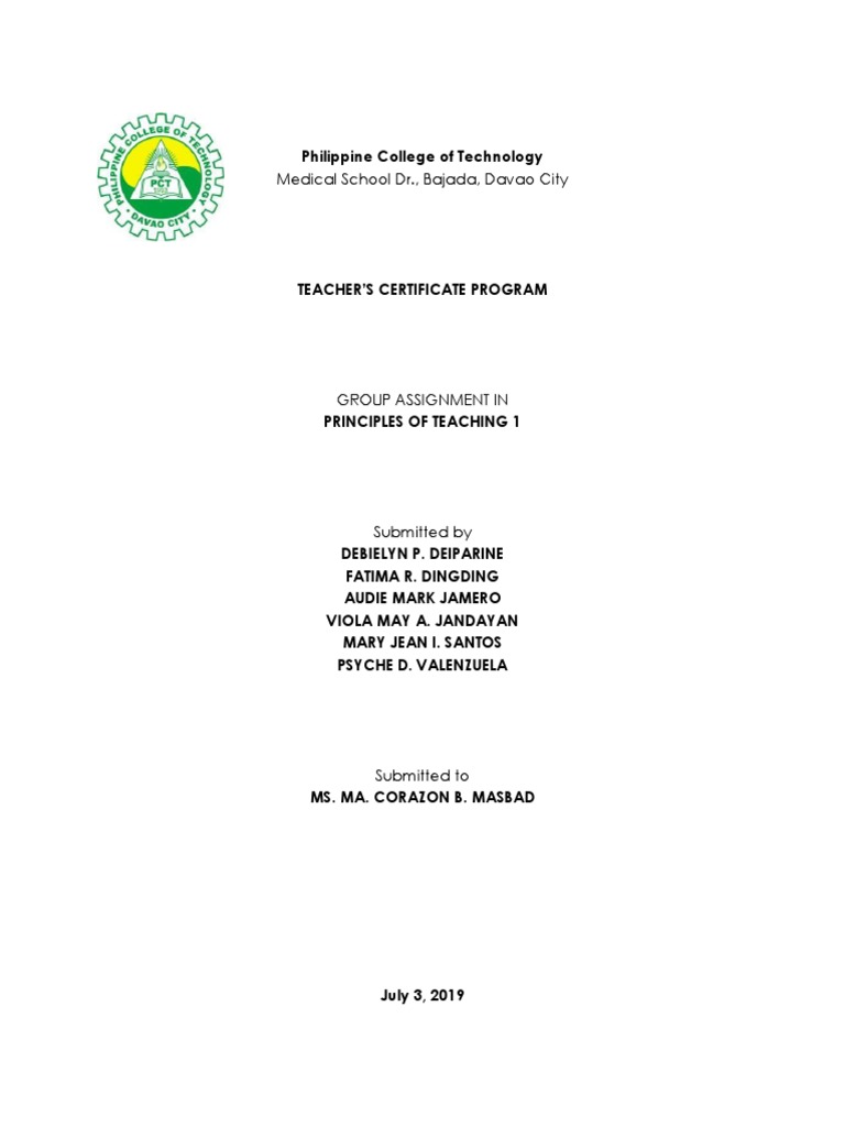 Nine Principles of Learning Explained | PDF | Learning ...