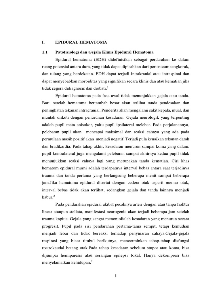 Gambaran CT Scan Perdarahan Kepala | PDF