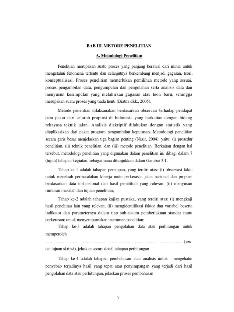 Contoh Metodologi | PDF