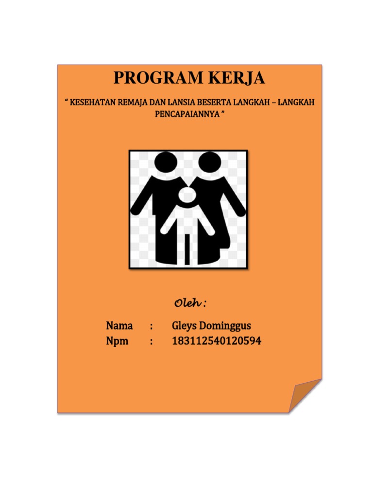 Rencana Program Kerja PKPR | PDF
