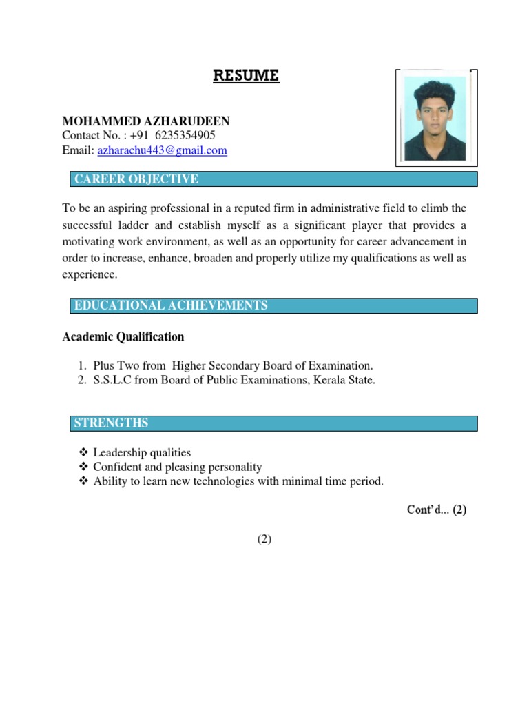 Curiculum | PDF