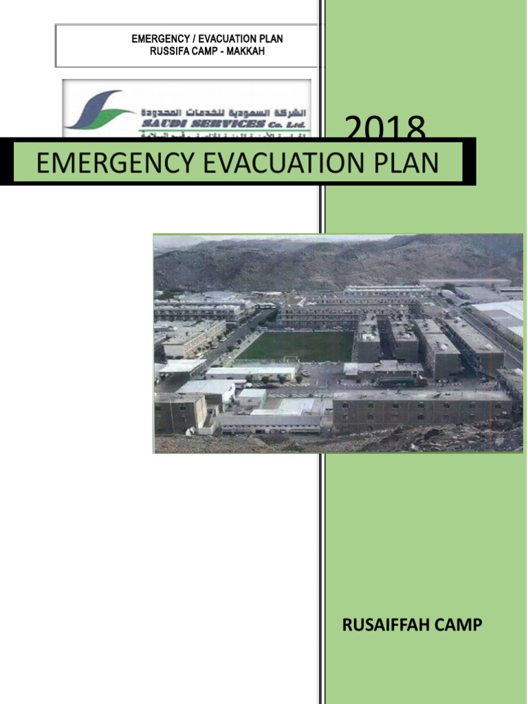Emergency Plan Updated Rusaiffah Camp | PDF | Emergency Evacuation ...
