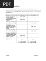 5 Morisky Medication Adherence-Scale PDF | PDF | Medicine | Clinical ...