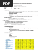 Detailed Lesson Plan in Bread and Pastry Production NC Ii | PDF ...