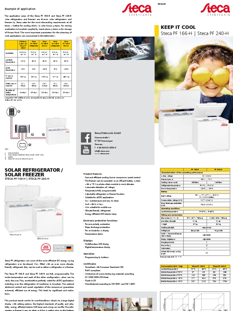 Regulador Solar Steca PR 10 30 Manual de Usuario | PDF | Refrigerator ...
