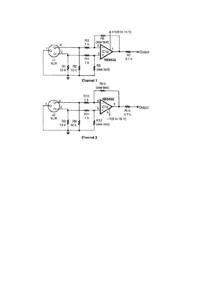 A Balanced Input For Microphones Can Solve Hum and Noise Pickup ...
