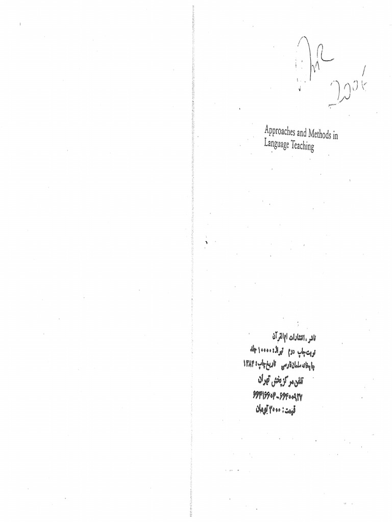 (Cambridge Language Teaching Library) Jack C. Richards, Theodore S ...