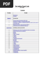 IPC Sections List | PDF | Justice | Crime & Violence